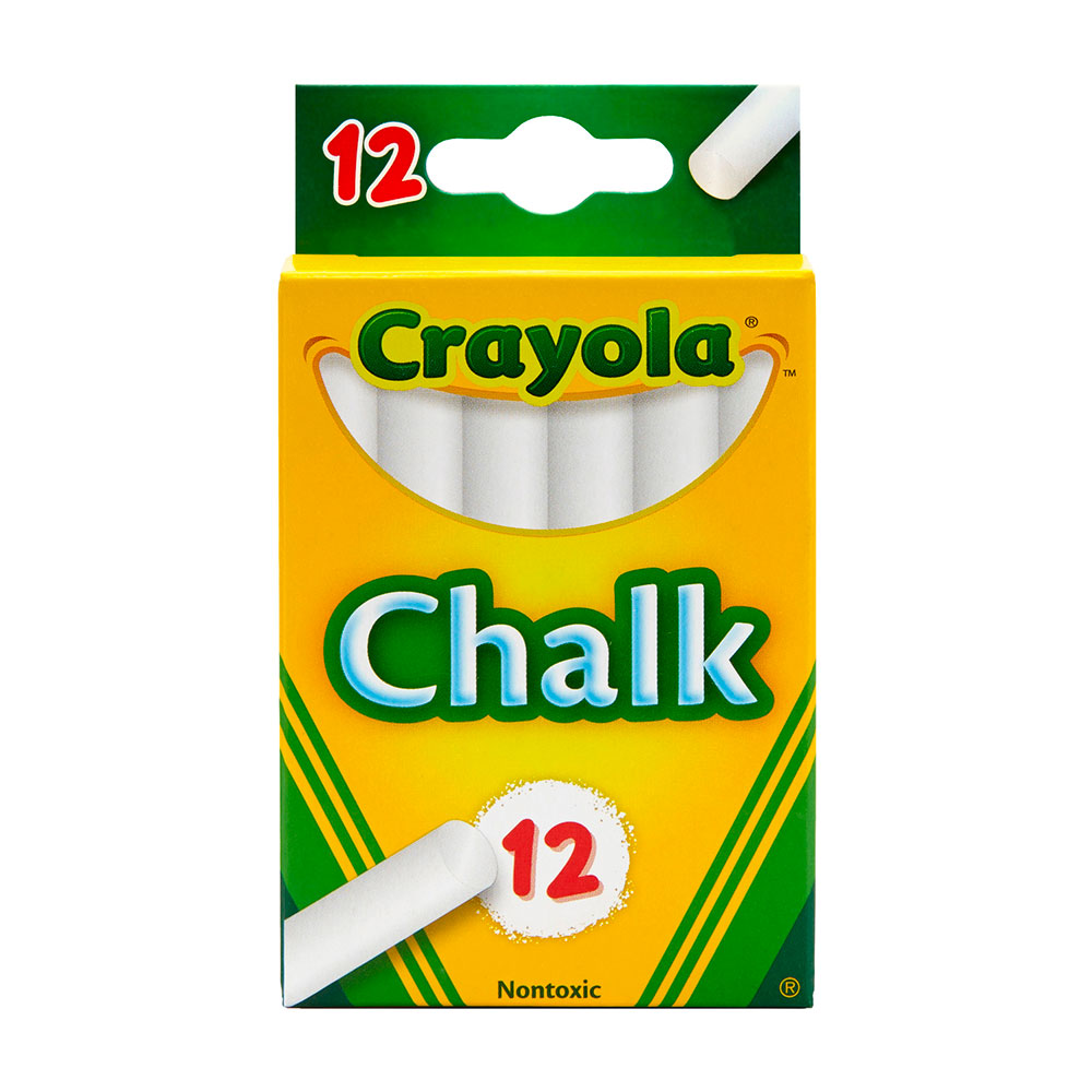 Tiza Crayola White con 12 unidades - Ref.510320 na loja Shopping China ...