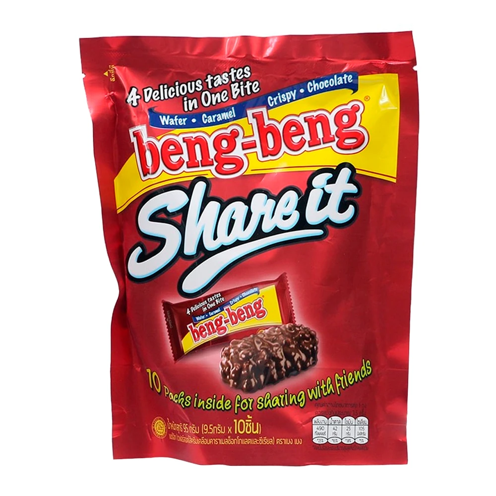 Chocolate Beng Beng Choco Crispy Pacote 80G na loja Flash Importados no ...